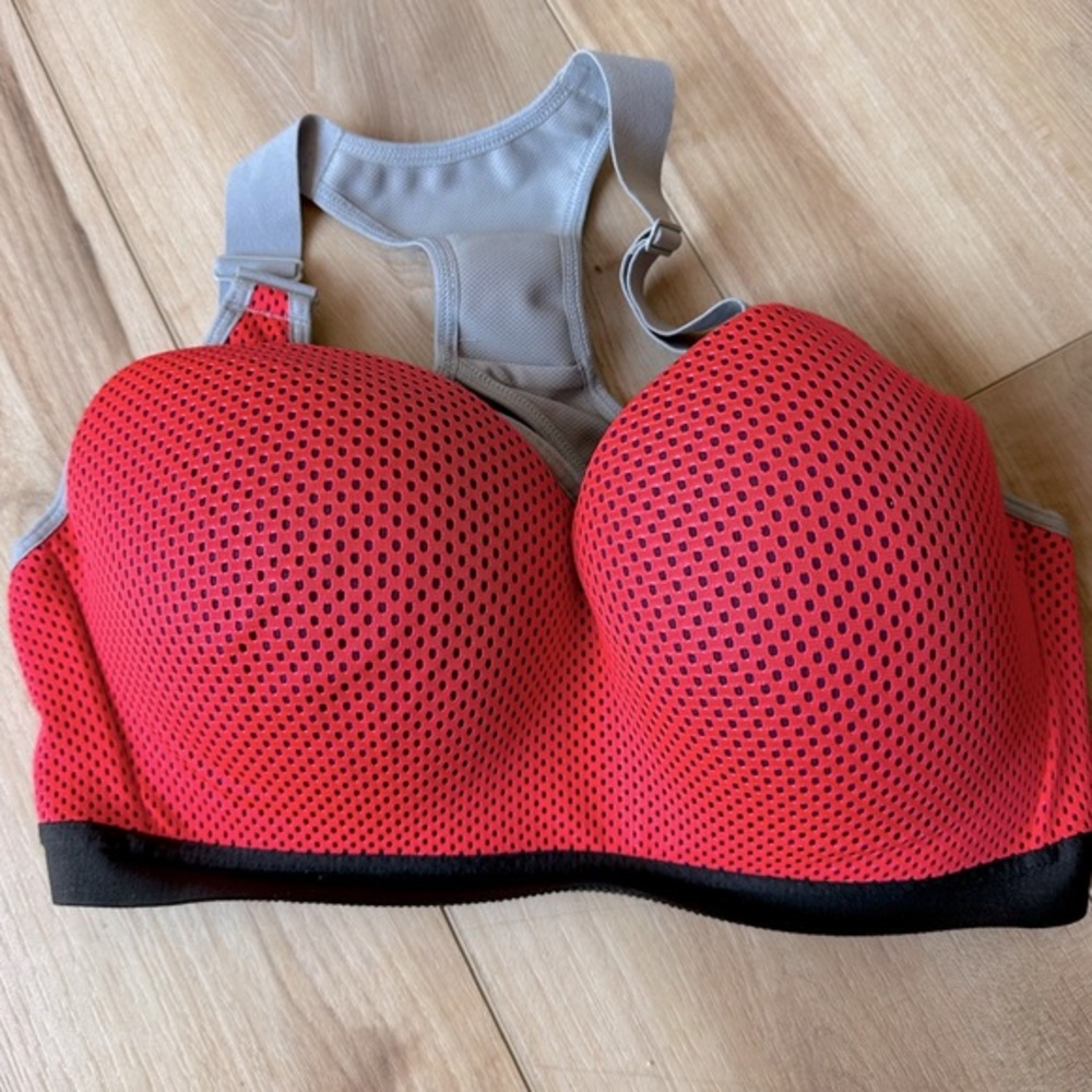 Victoria’s Secret Victoria Sports Bra Size 36d Pink H… - Gem